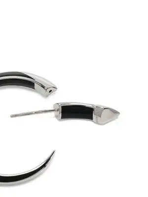SHAUN LEANE Sterling Sabre Solis Hoop Earrings