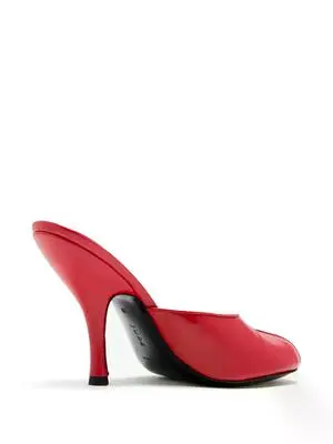 JUDE Date Heel Sandals - Red