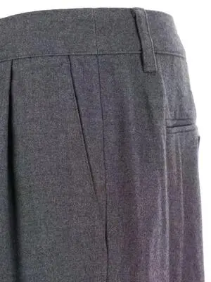 DUNST Pleated-front Trousers