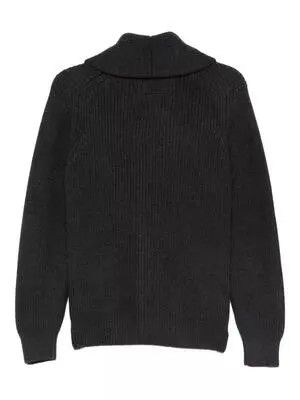 DRUMOHR Shawl-collar Patch-pocket Cardigan