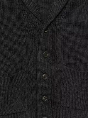DRUMOHR Shawl-collar Patch-pocket Cardigan