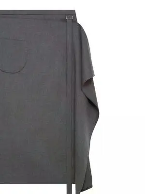 COURREGES Wool Blend Skirt
