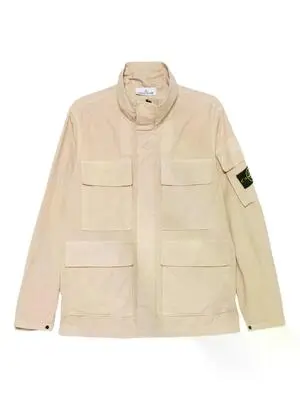 Stone Island Multiple-pockets Cotton Military Jacket