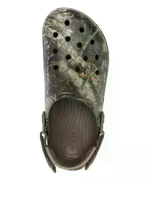 CROCS Realtree Camouflage-print Sandals
