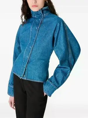 MARINE SERRE Moon Laser Denim Shirt