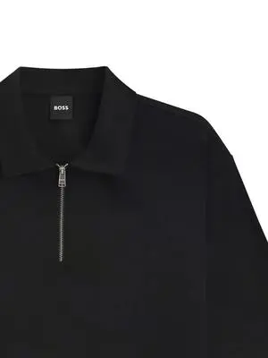 BOSS Zip-neck Polo Shirt