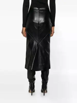 Givenchy Leather Pencil Skirt