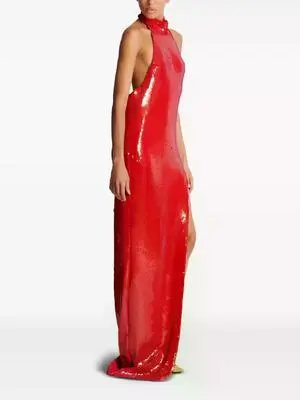 Balmain Sequined Maxi Dress