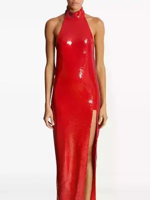 Balmain Sequined Maxi Dress