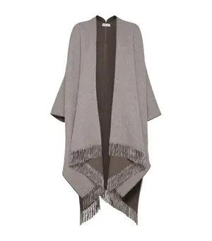 Brunello Cucinelli Cashmere Sparkling Poncho