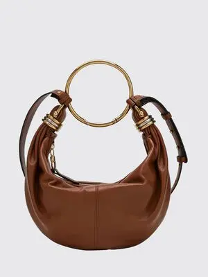 Chloé Leather Bracelet Bag - Brown