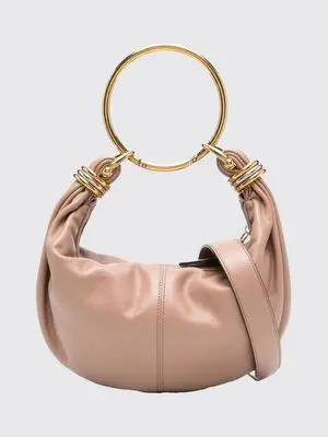 Chloé Chloé Leather Bracelet Bag Pink