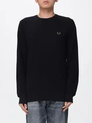 Fred Perry Pullover Sweater - Black