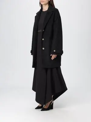 Just Cavalli Textured Button Detail Coat