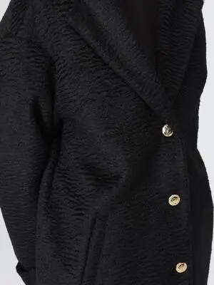 Just Cavalli Textured Button Detail Coat