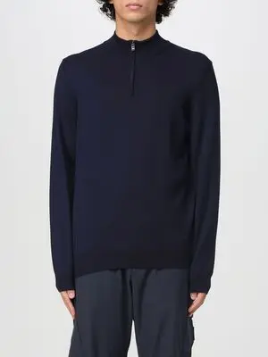 BOSS Quarter Zip Sweater - Blue