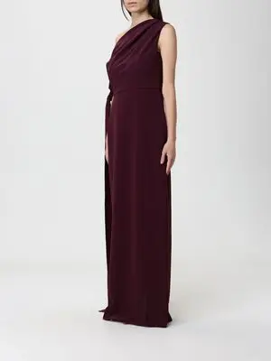 Solace London Dress - Burgundy