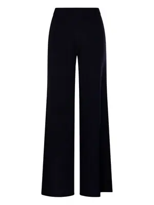 Max Mara Cashmere Wool Trousers - Blue