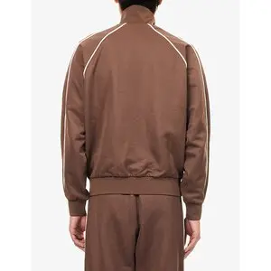 A BATHING APE Line Camo Logo-plaque Woven Track Jacket
