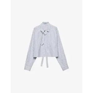 Prada Tie Detailed Shirts For Women
