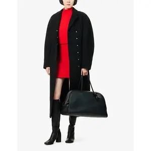 Jacquemus Notched Lapel Wool Coat