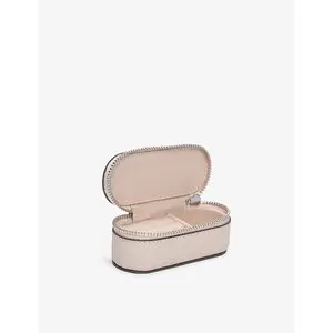 THE WHITE COMPANY Branded Leather Travel Jewellery Case