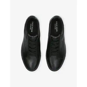Cole Haan Grandprø Luxe Leather Trainers - Black