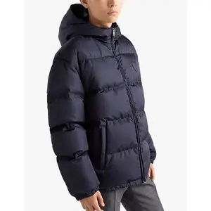 Prada Medium-weight Hooded Re-nylon Down Jacket