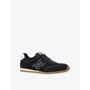 Sam Edelman Isela Suede Trainers - Blue/dark