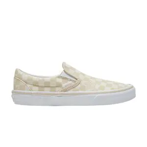 VANS Classic Slip-on Checkerboard Stars - Tan