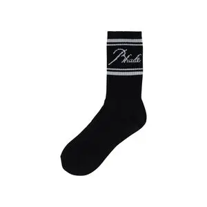Rhude Script Logo Sock - Black