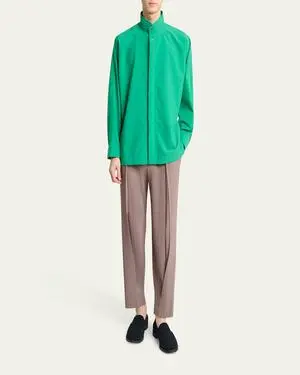 Issey Miyake Padded Snap-front Shirt