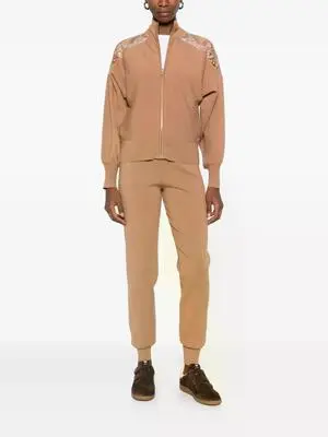 TWINSET Knitted Drawstring Trousers With Cuffed Hems
