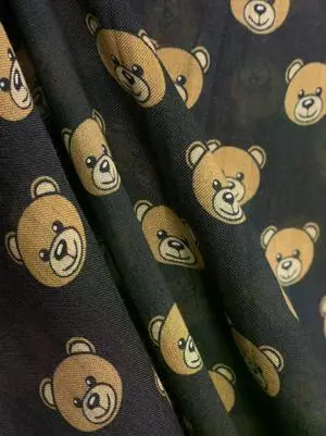 Moschino Teddy Bear-motif Scarf