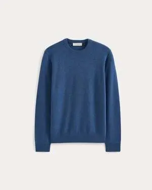 Everlane Cashmere Crew Neck Sweater - Heathered Blue