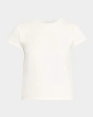 THE ROW Tori Shrunken T-shirt - White
