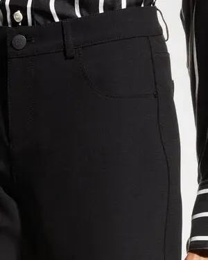 Lafayette 148 New York Mercer Acclaimed Stretch Mid-rise Skinny Jeans - Black