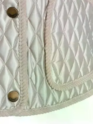 Burberry Quilted Corduroy-trimmed Jacket - Neutrals