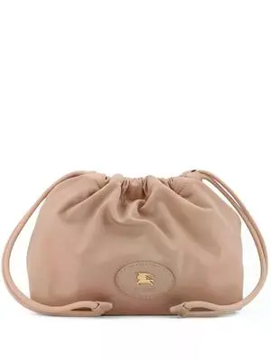 Burberry Horseshoe Drawstring Bag