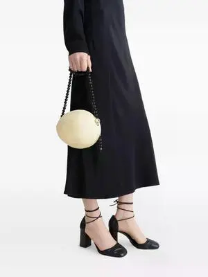 LEMAIRE Balloon Beaded-strap Shoulder Bag