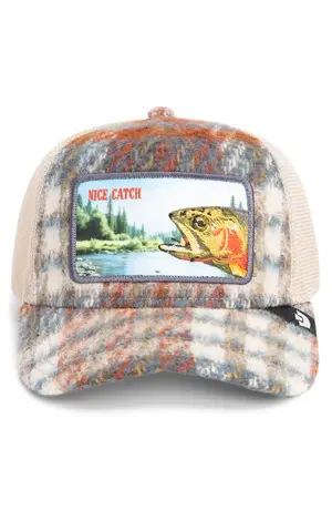 GOORIN BROS Down The River Embroidered Patch Trucker Hat