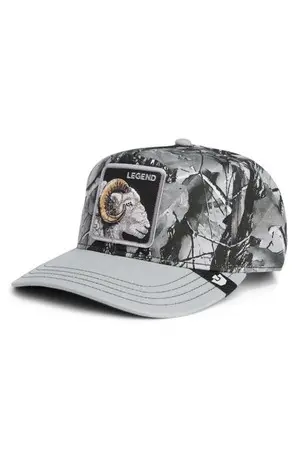 GOORIN BROS Legend Camo Embroidered Patch Trucker Hat - Camouflage/gloss