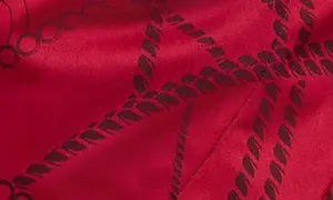 Foxcroft Salina Print Wrap Shirt - Red/black