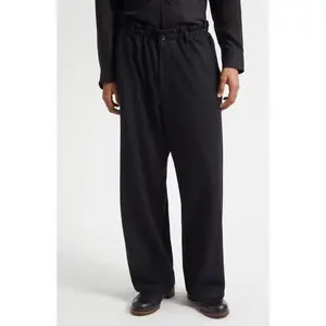 Yohji Yamamoto Wool Jersey Pants