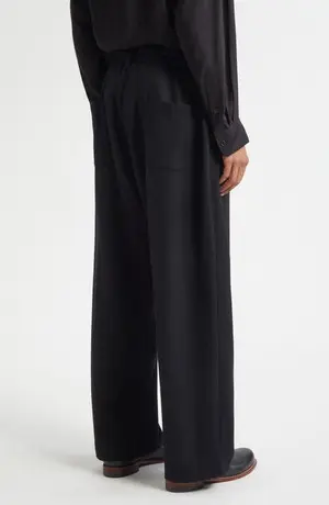 Yohji Yamamoto Wool Jersey Pants