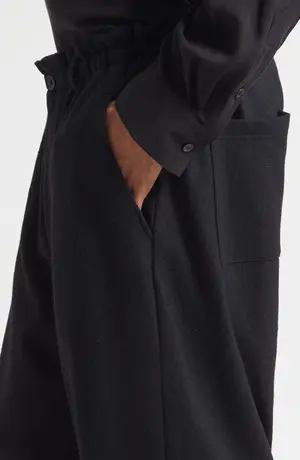 Yohji Yamamoto Wool Jersey Pants