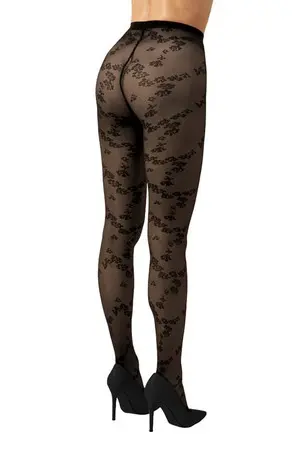 Wolford Floret Tights - Black