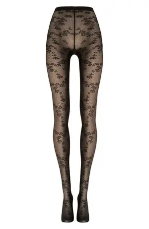 Wolford Floret Tights - Black