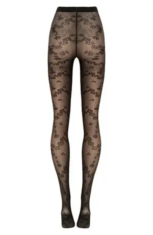 Wolford Floret Tights - Black