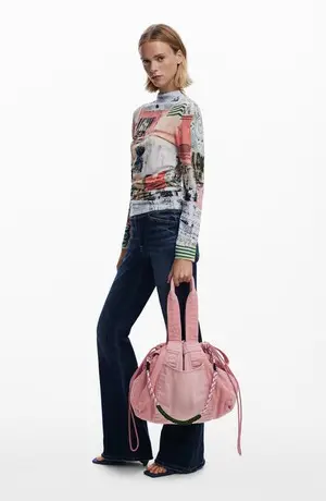 Desigual Denim Shopping Tote